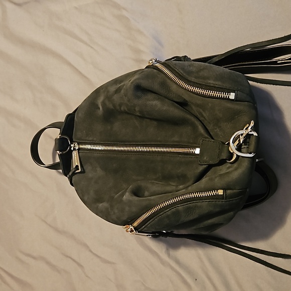 Rebecca Minkoff | Bags | Rebecca Minkoff Mini Julian Backpack Gray ...
